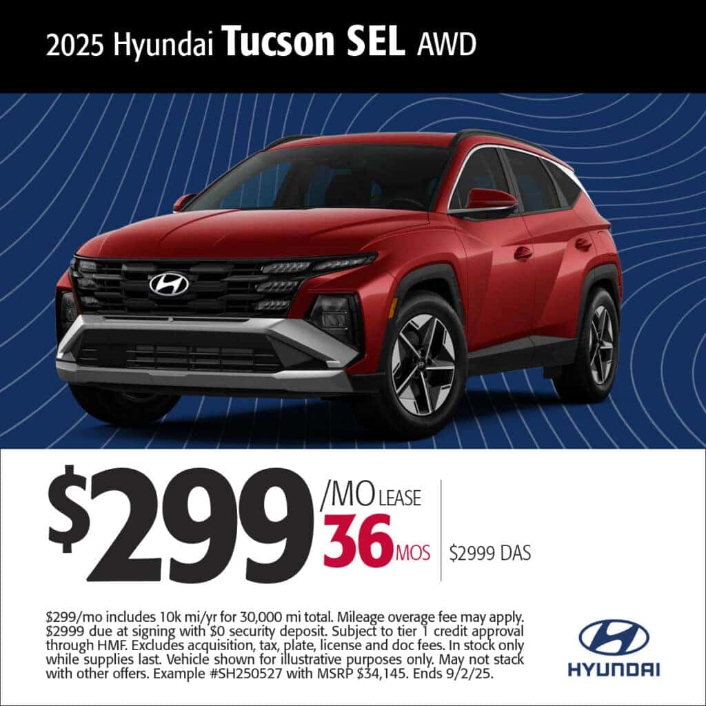 Unlock Unbeatable Savings Discover The Hottest Hyundai Tucson Lease Specials Today