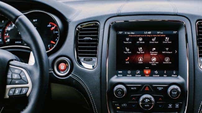 Could Dodge Usher in A Fully Integrated Touchscreen with the Durango SRT?