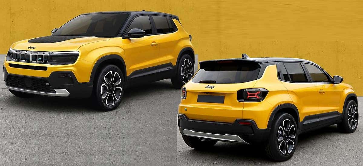 Jeep Teased Images of First All-Electric SUV