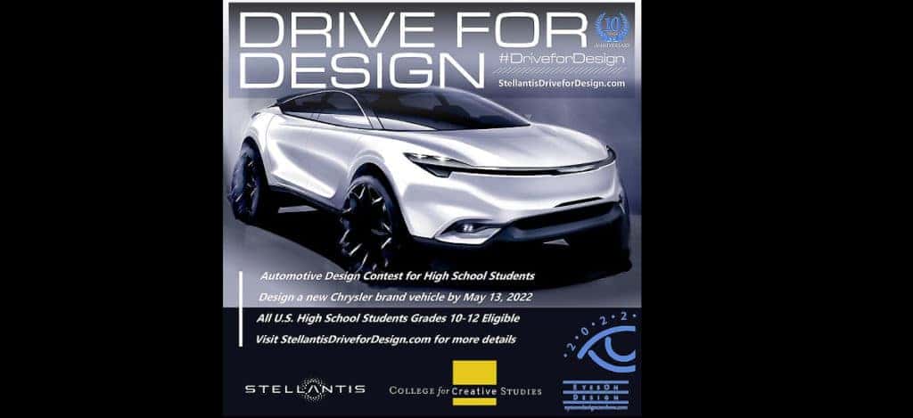 Stellantis Hosts 2022 Drive for Design Contest