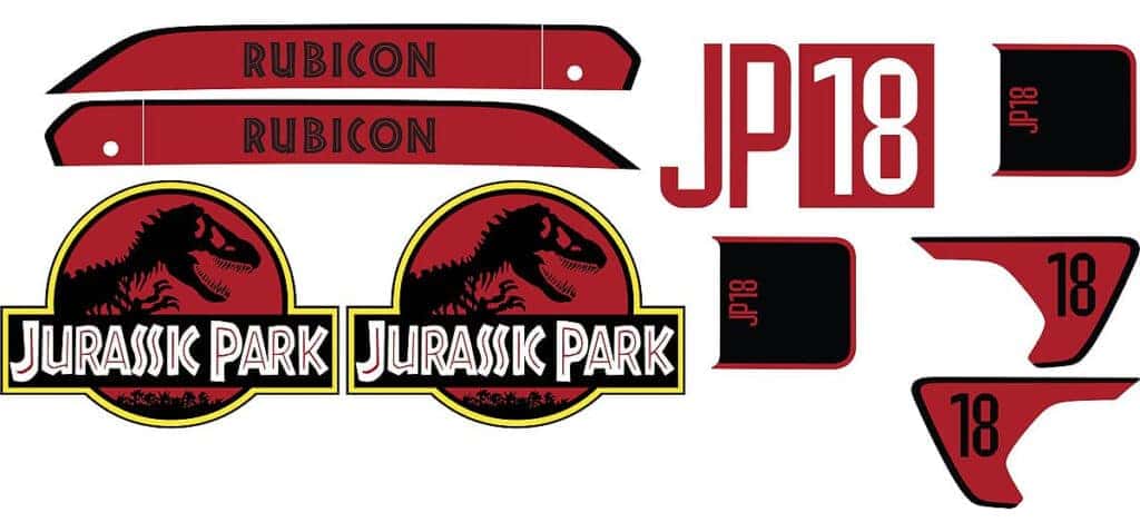 Jeep Releases Two New Jurassic Park Graphics Packages