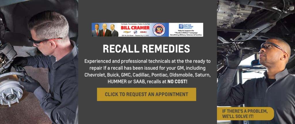GM Recall Information | Bill Cramer Chevrolet GMC