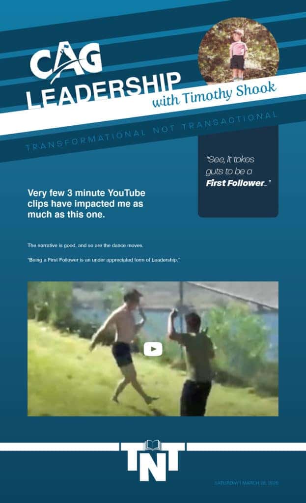 First Follower: Leadership Lessons From Dancing Guy | Continental ...