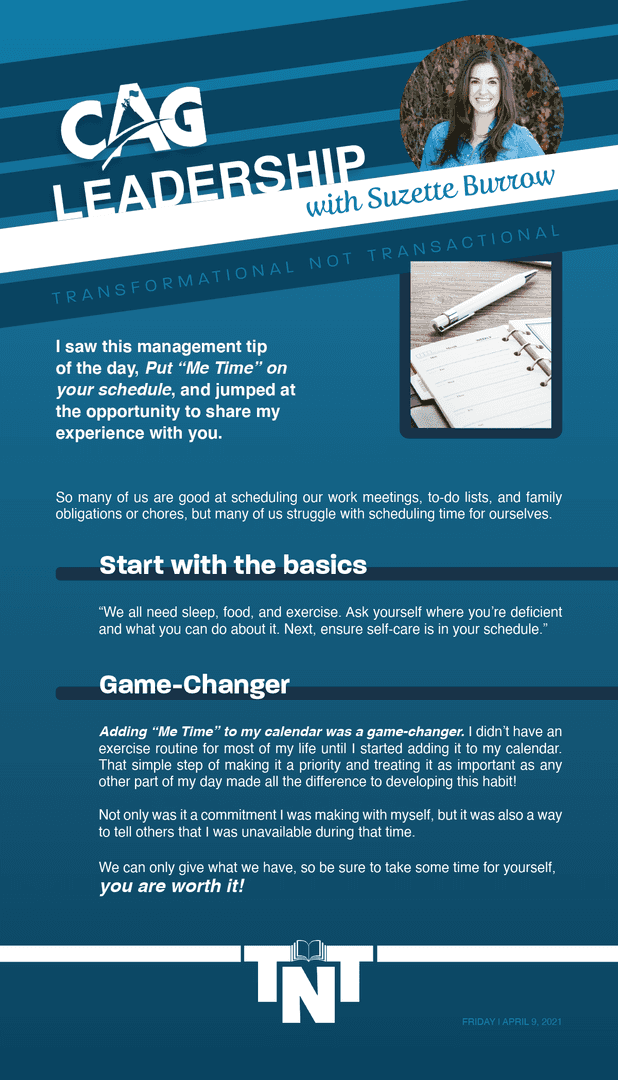 "Me Time" - Suzette Burrow | Continental Automotive Group