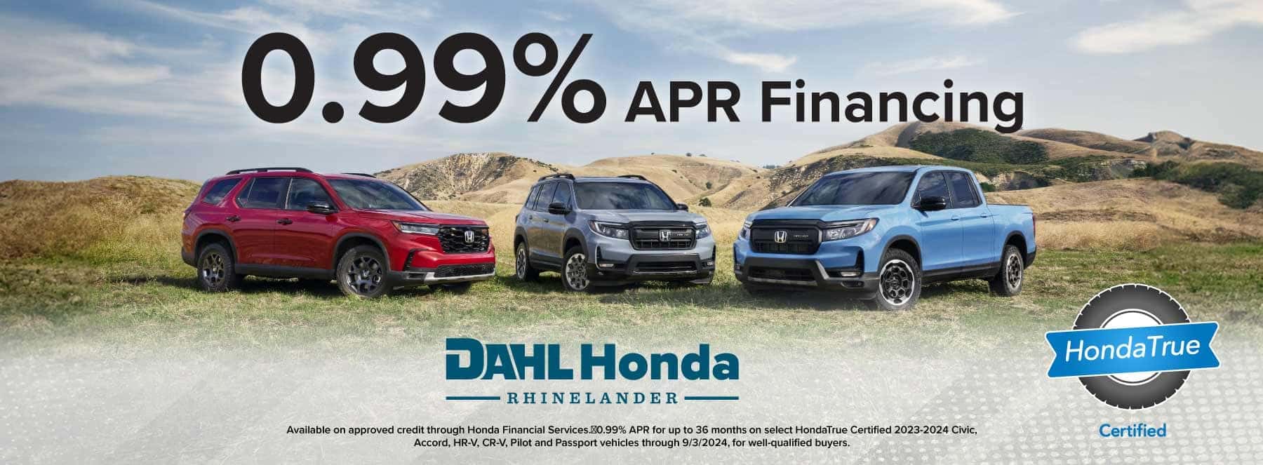 Dahl Honda Rhinelander | Honda Dealer in Rhinelander, WI