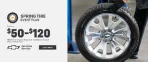 Spring Tire Event Near Paw Paw, MI at DeNooyer Chevrolet