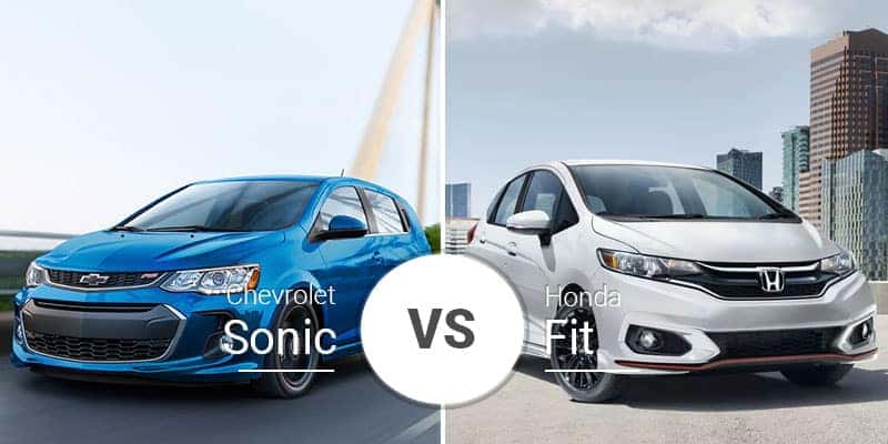 Chevy Sonic Vs. Honda Fit: Tiny Bodies but Huge Hauling