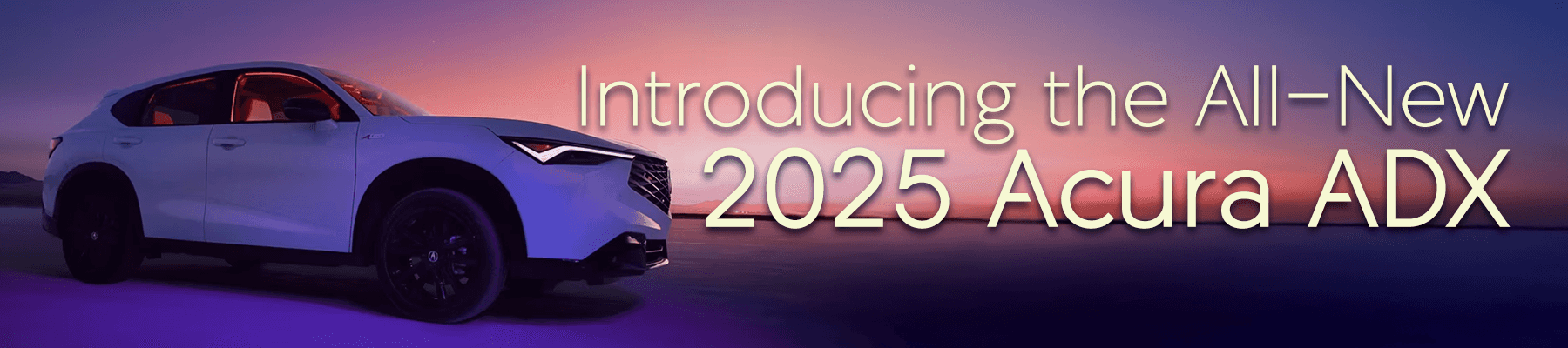 Introducing the All-New 2025 Acura ADX at Gary Force Acura | Gary Force ...
