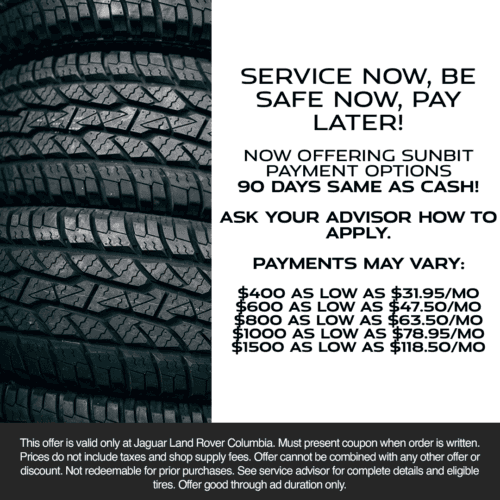 Auto Service Specials | Land Rover Columbia near Dentsville