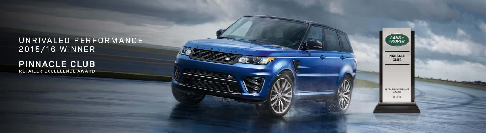 Proud Land Rover Pinnacle Award Winner | Land Rover Fort Myers