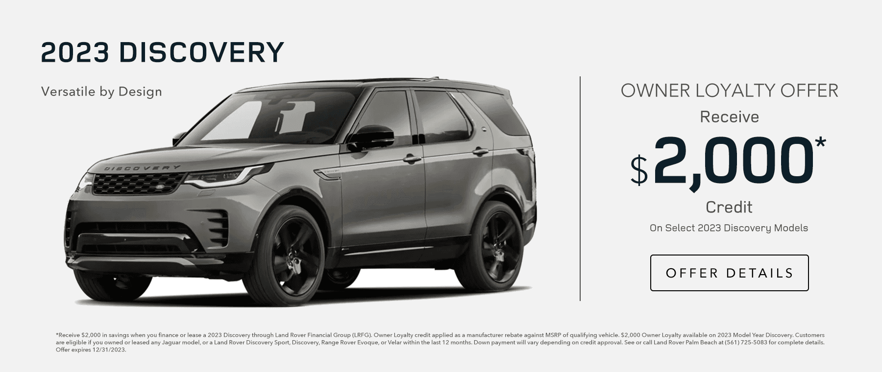 Land Rover Palm Beach | Florida New & Used Car Dealership