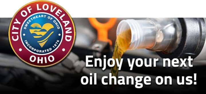 Free Oil Changes Near Loveland, OH | Vehicle Service Center