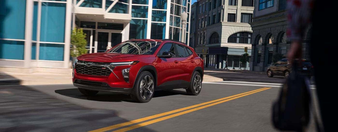 2024 Chevy Trax vs 2024 Dodge Hornet | SUVs for Sale Near Mason