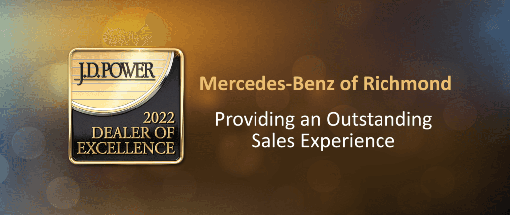 J.D. Power awards Mercedes-Benz of Richmond