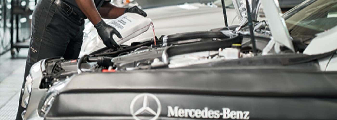 What Does a Mercedes-Benz Oil Change Include? | Mercedes-Benz of St. Louis