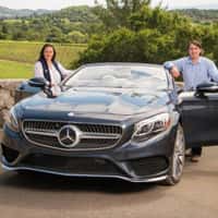 The S-Cabriolet and the Palmaz Vineyard