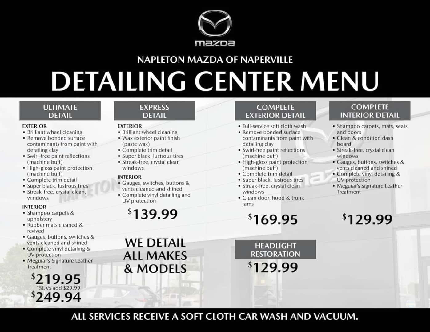 Auto Service Specials | Napleton Mazda of Naperville near Aurora