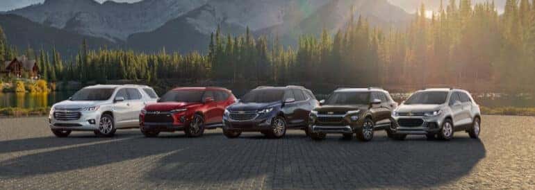Chevy SUVs by Size: Smallest to Largest