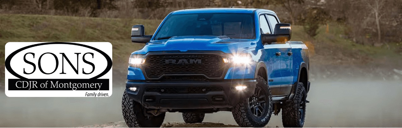 Test Drive a Ram 1500 Today! SONS CDJR of Montgomery Makes It Easy ...