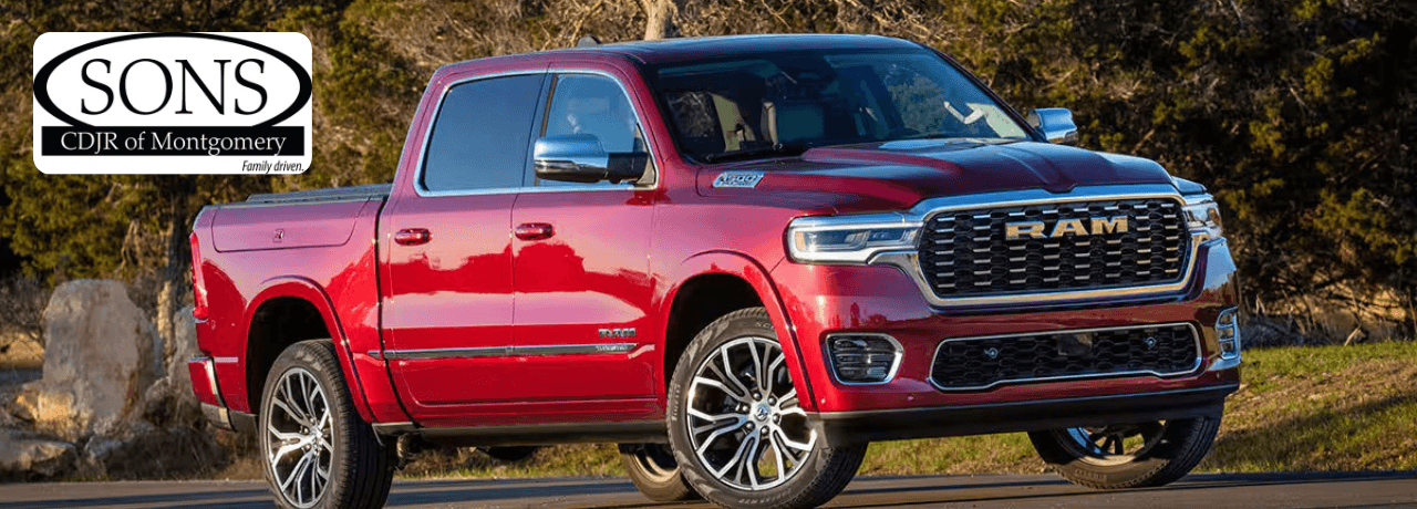Find Your Perfect Ride: Dodge Ram 1500 | SONS CDJR Fiat of Montgomery