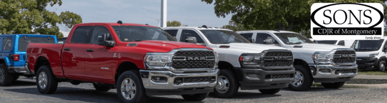 Easy Financing for Your Next Ram Truck in Montgomery | SONS CDJR Fiat ...