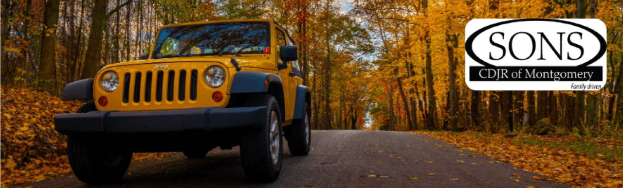 Montgomery Community - Jeep Wrangler Finance | SONS CDJR Fiat of Montgomery