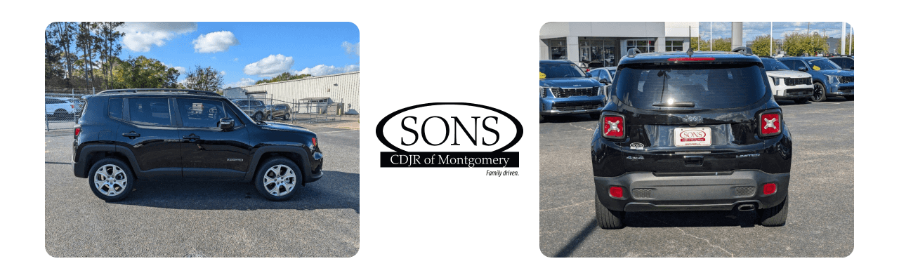 Jeep Renegade For Sale in Montgomery | SONS CDJR Fiat of Montgomery
