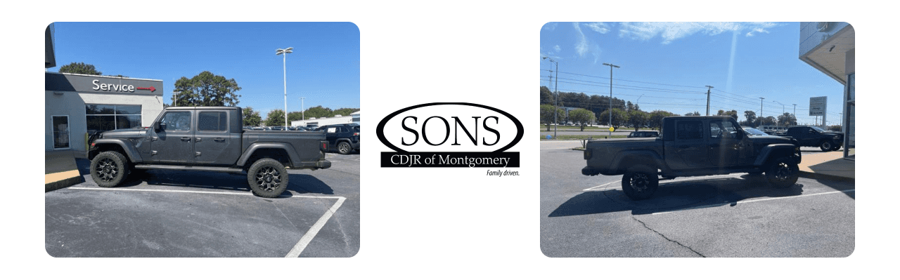 Montgomery Jeep Gladiator For Sale | SONS CDJR Fiat of Montgomery