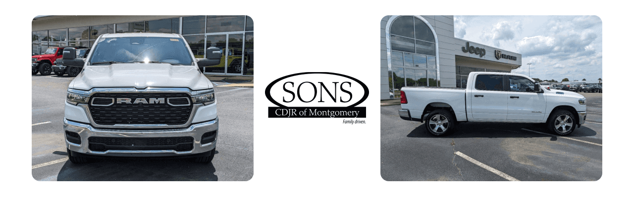 Montgomery Used Pickup Trucks For Sale | SONS CDJR Fiat of Montgomery
