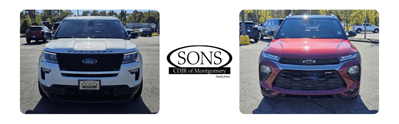 Used SUV For Sale in Montgomery | SONS CDJR Fiat of Montgomery
