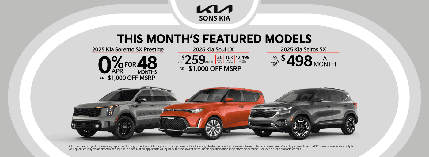 SONS KIA of Montgomery | New and Used Car Dealership Montgomery, AL