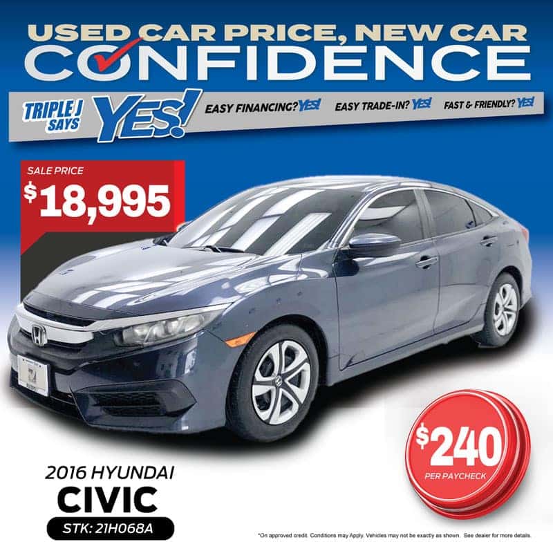 Pre-Owned Vehicle Specials | Used Car Discounts | Triple J Saipan